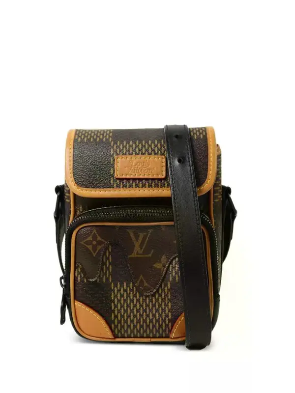 LOUIS VUITTON Monogram Canvas Shoulder Bag - Brown