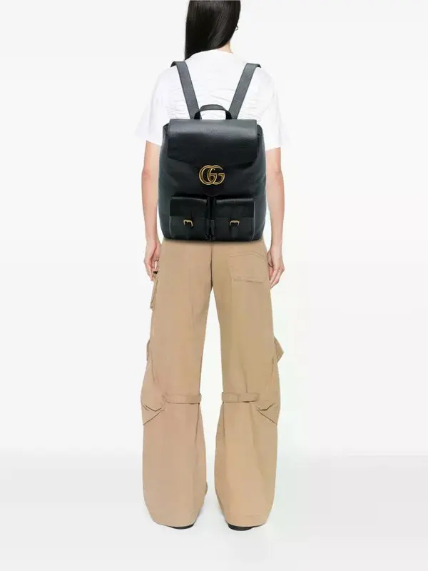 Gucci Gg Marmont Calfskin Backpack