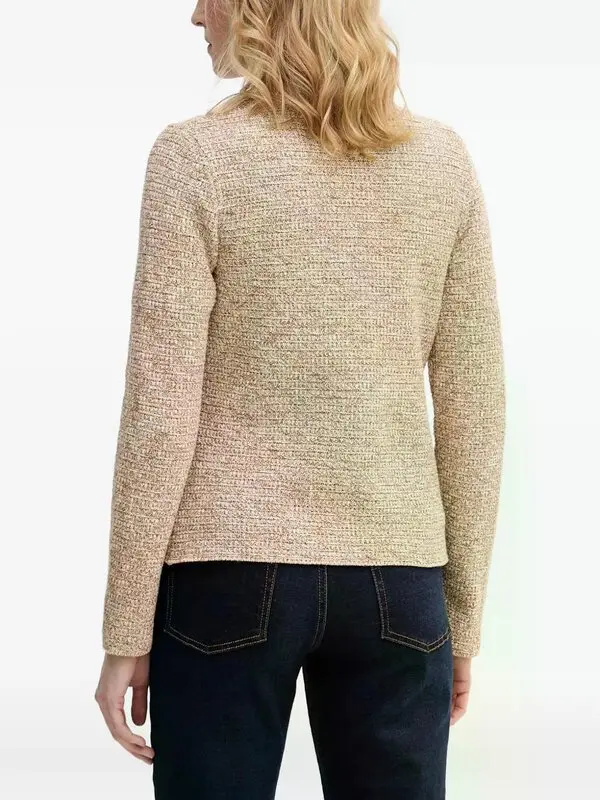 BENETTON Button-fastening Patch-pocket Cardigan
