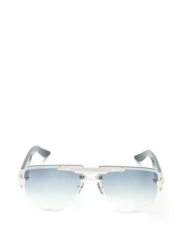 MAYBACH EYEWEAR The President Ii Pilot Sunglasses - Silver