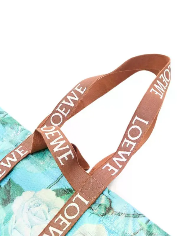 Loewe Fold Shopper Tote Bag - Blue