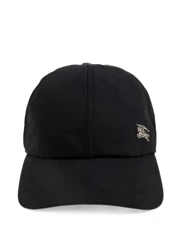 Burberry Plaque Baseball Cap - Black