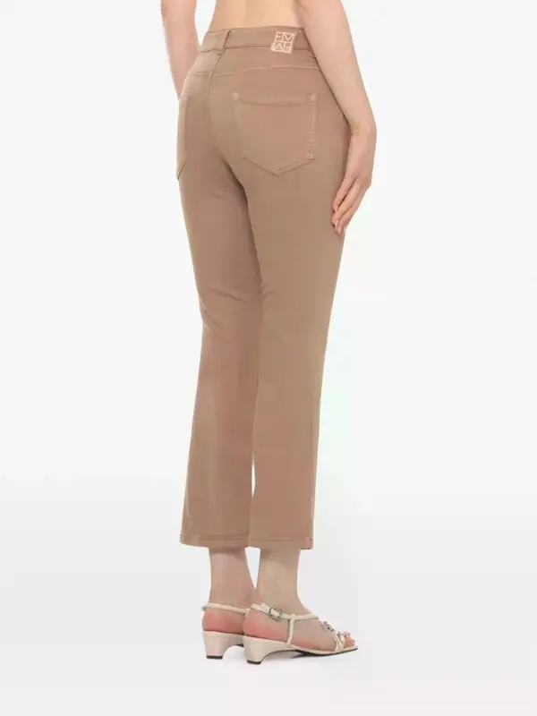 EMME Sfinge Logo-patch Five-pocket Trousers