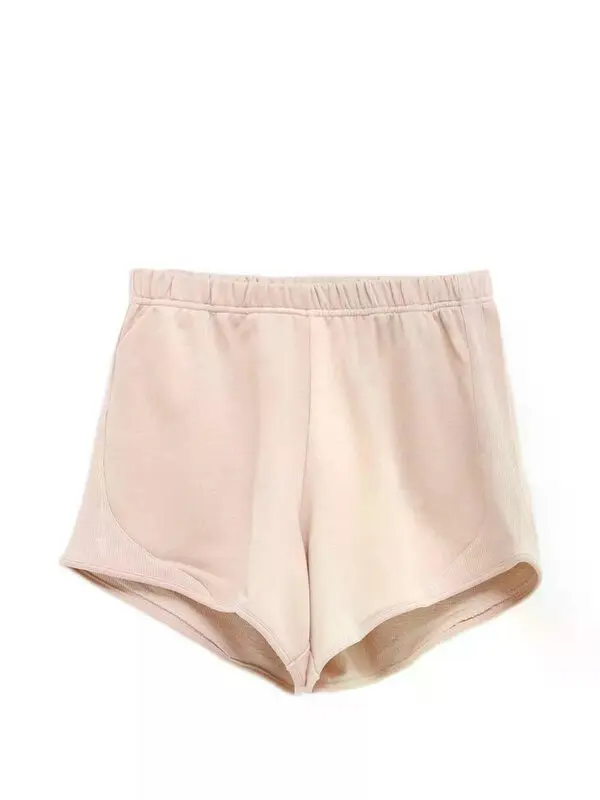 BASERANGE Ribbed-trim Elasticated Shorts