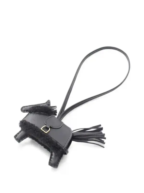 Hermès Rodeo Pm Bag Charm - Black