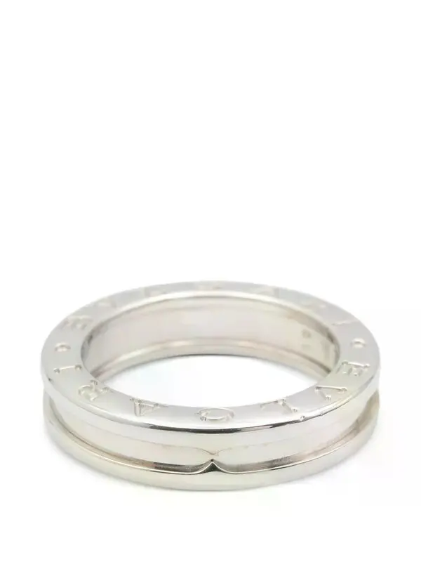 BVLGARI B.zero1 Ring In 18k White Gold - Silver