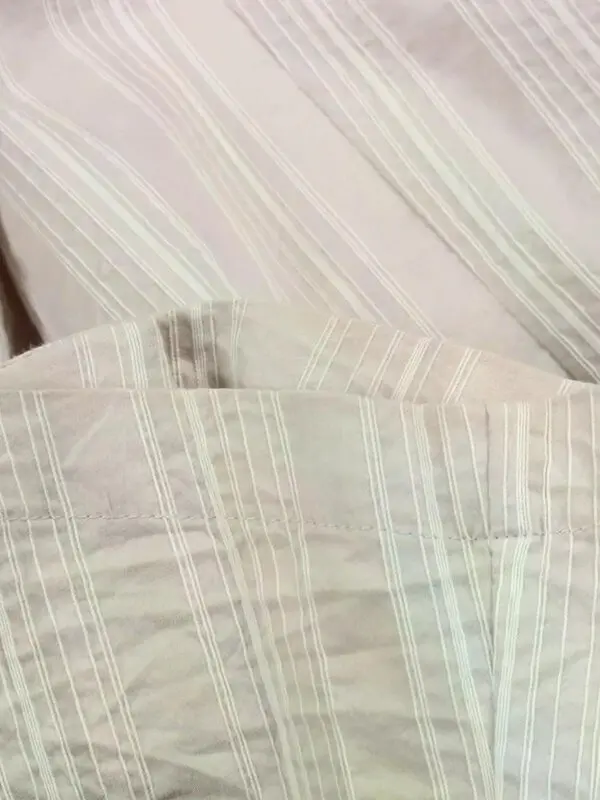 Hermès Striped Wrinkle-effect Blazer
