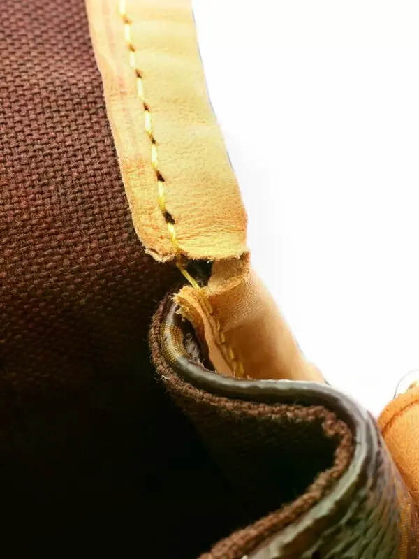 LOUIS VUITTON Monogram Canvas Shoulder Bag - Brown