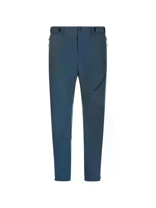 2117 OF SWEDEN Sandhem Logo-print Zip-pocket Trousers - Blue