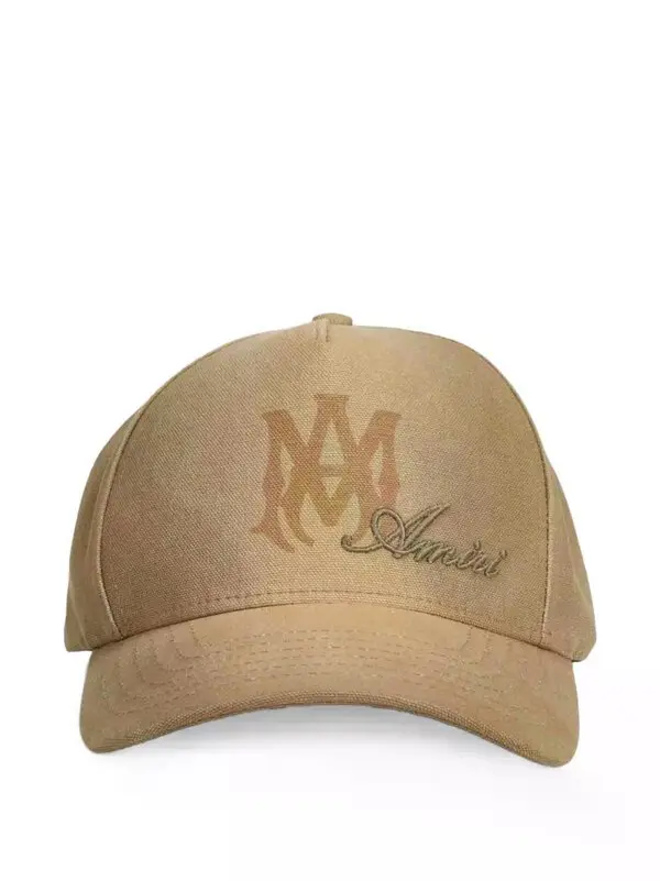 Amiri Logo-embroidered Baseball Cap - Neutrals