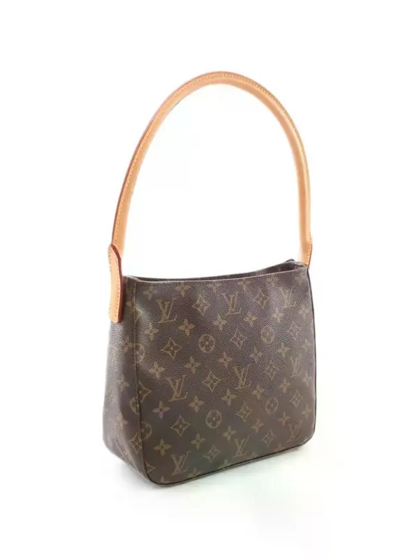 LOUIS VUITTON Monogram Canvas Looping Tote Bag - Brown