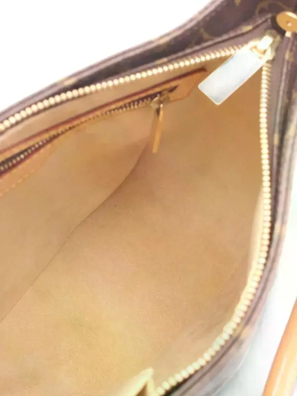 LOUIS VUITTON Monogram Canvas Looping Tote Bag - Brown
