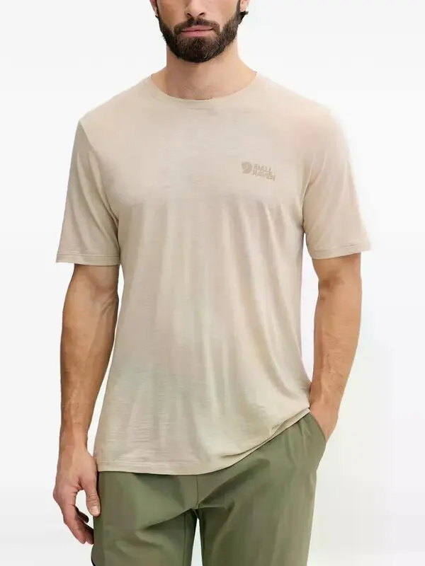 Fjallraven Abisko Logo-print T-shirt - Neutrals