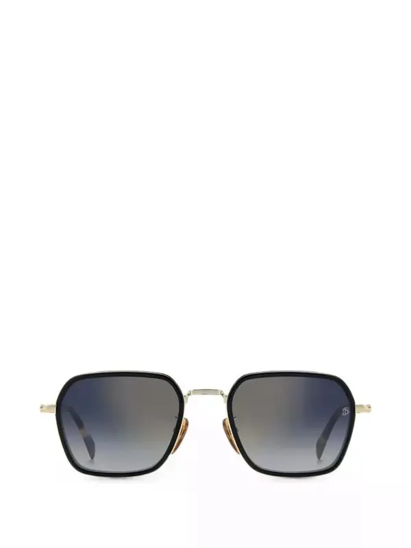 DB EYEWEAR BY DAVID BECKHAM Square-frame Sunglasses - Black