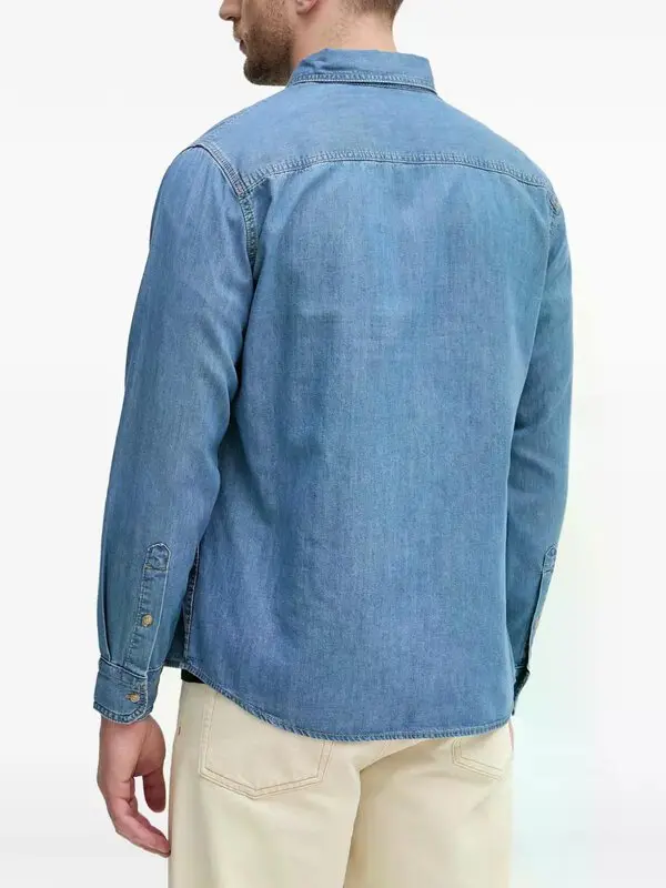 BENETTON Chest-pocket Denim Shirt