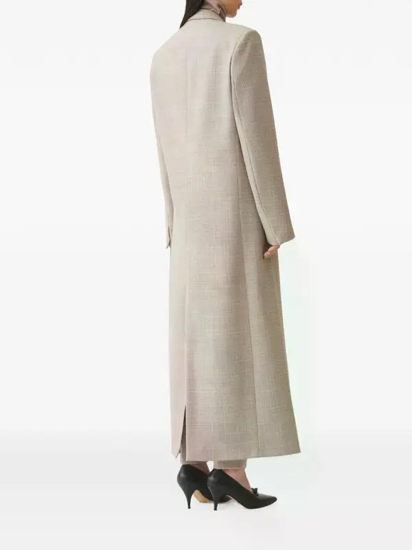 Fabiana Filippi Double-breasted Check-pattern Coat