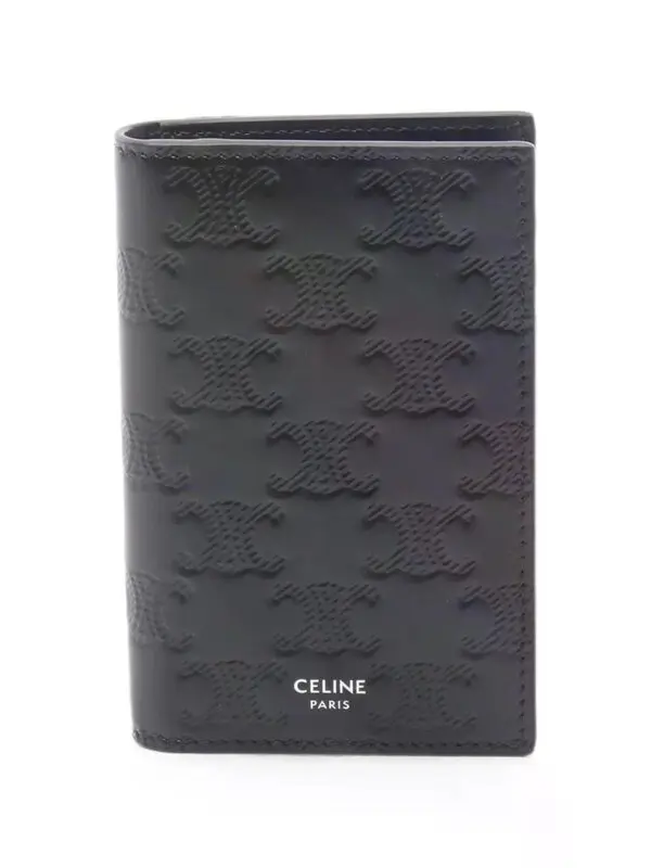 Celine Triomphe Cardcase - Black
