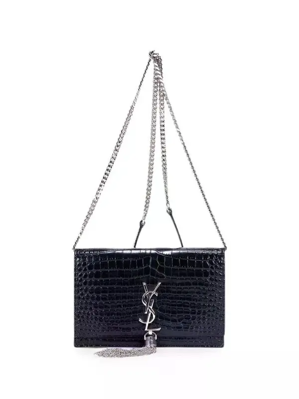 Saint Laurent Kate Tassel Shoulder Bag - Black