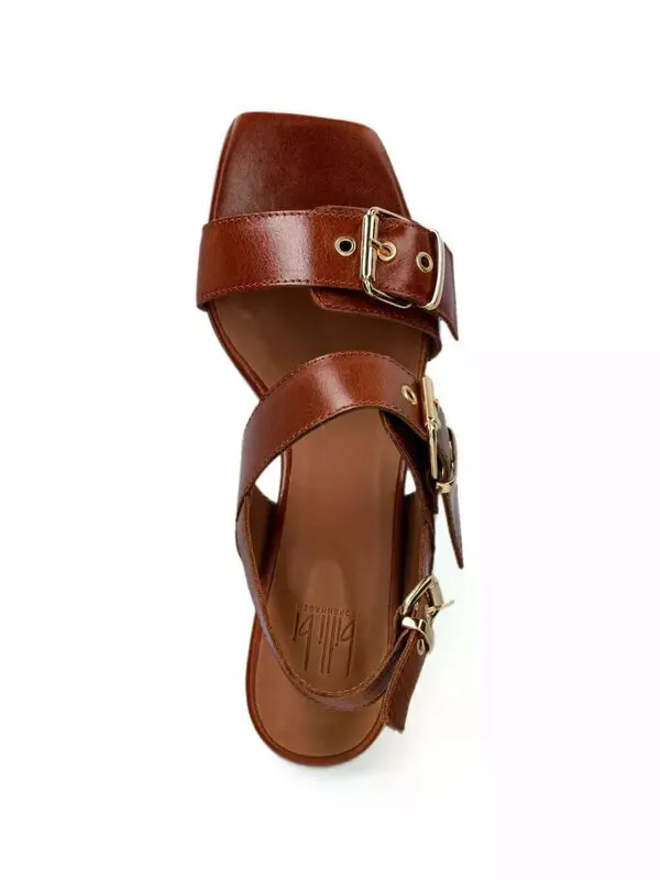BILLI BI Buckle-detail Heeled Sandals