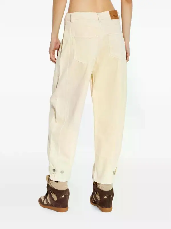 Isabel Marant Étoile Leja Panelled Jeans - Neutrals
