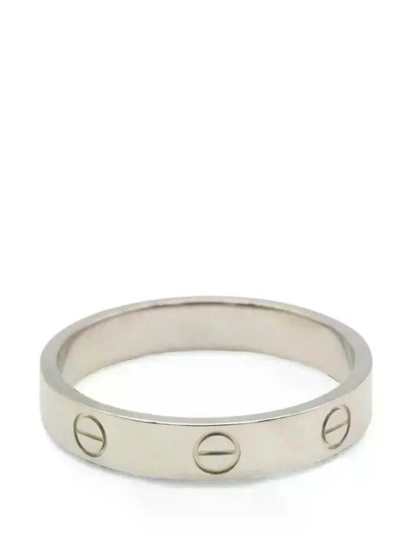Cartier Love Ring - Silver