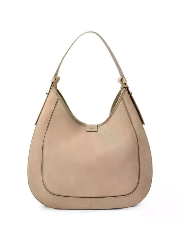 Fabiana Filippi Suede Shoulder Bag With Tassel Detail