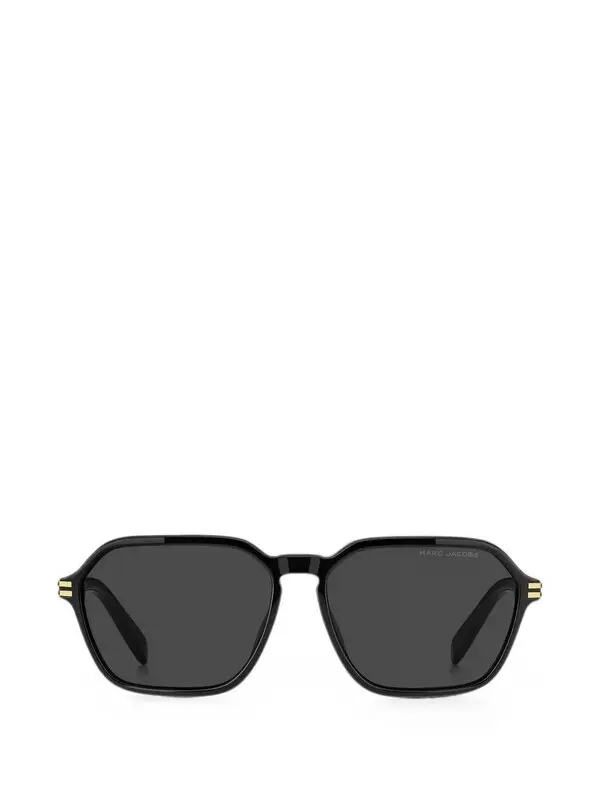 Marc Jacobs Logo Detailed Sunglasses - Black