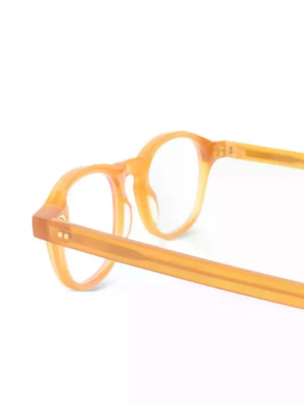 LESCA Round Frame Glasses