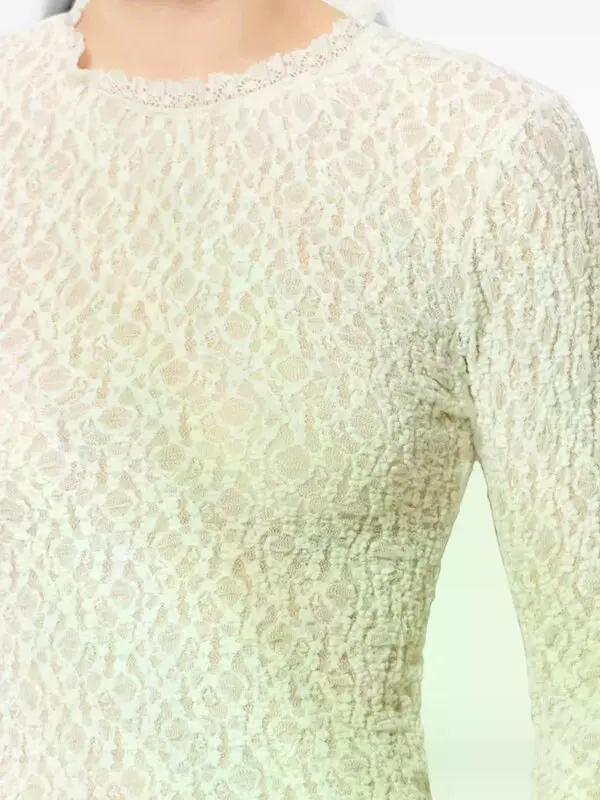 Isabel Marant Étoile Brany Lace Top - White