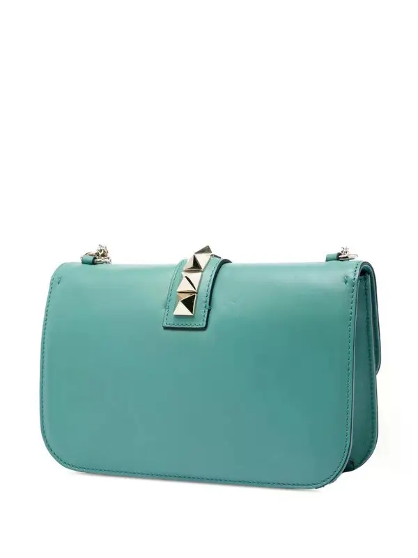 Valentino Garavani Rockstud Glam Lock Medium Crossbody Bag