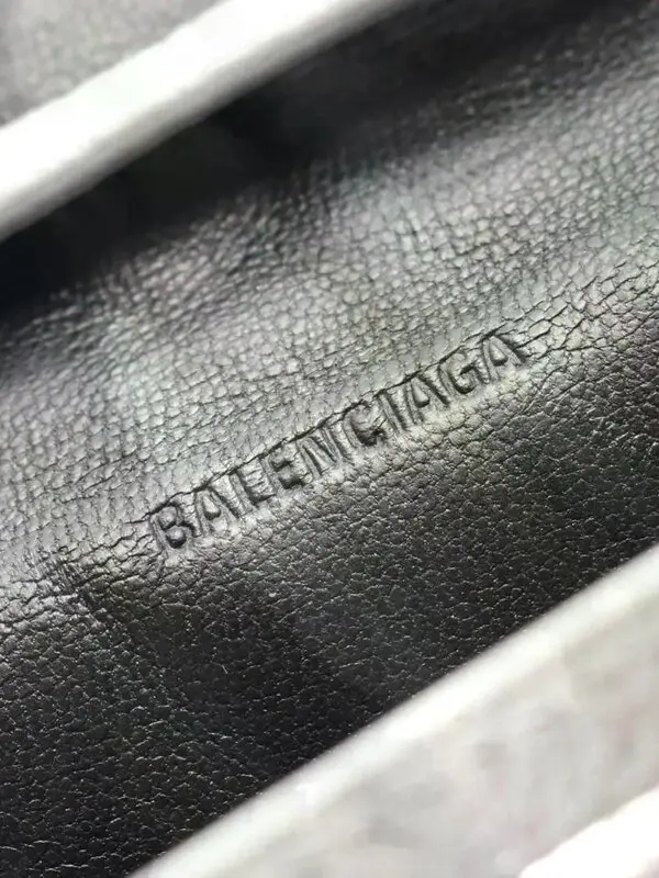 Balenciaga Leather Phone Holder Crossbody Bag