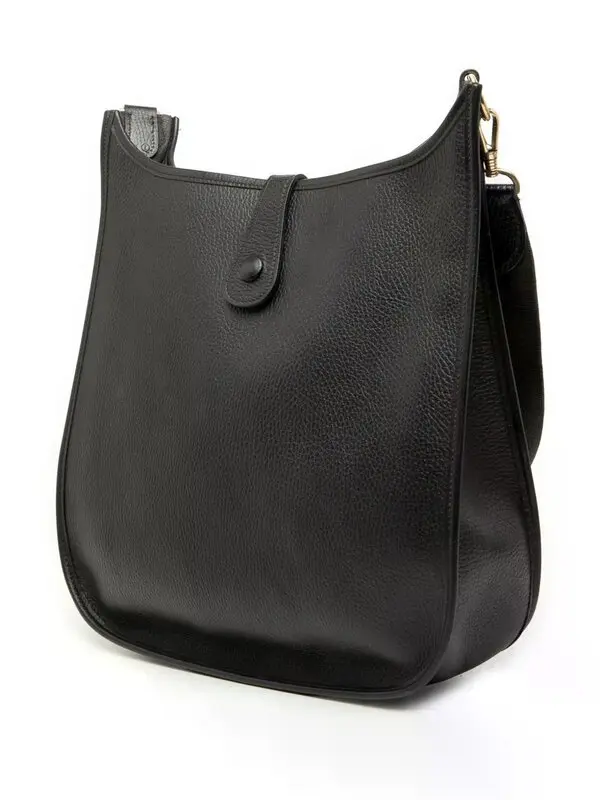 Hermès Evelyne I 33 Clemence Leather Crossbody Bag - Black