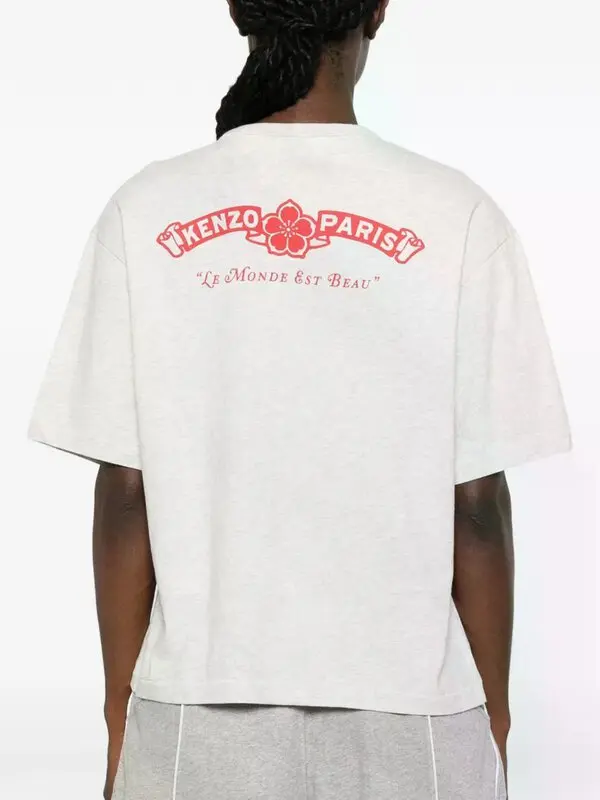 Kenzo Emblem Logo Print T-shirt