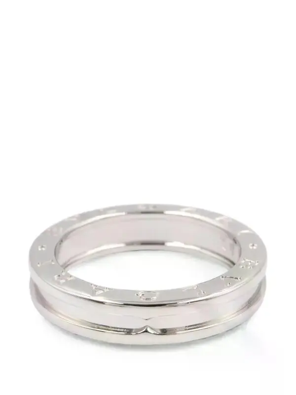 BVLGARI B.zero1 Ring In 18k White Gold - Silver