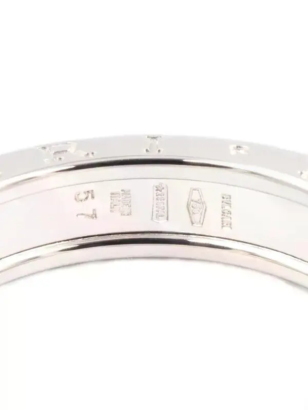 BVLGARI B.zero1 Ring In 18k White Gold