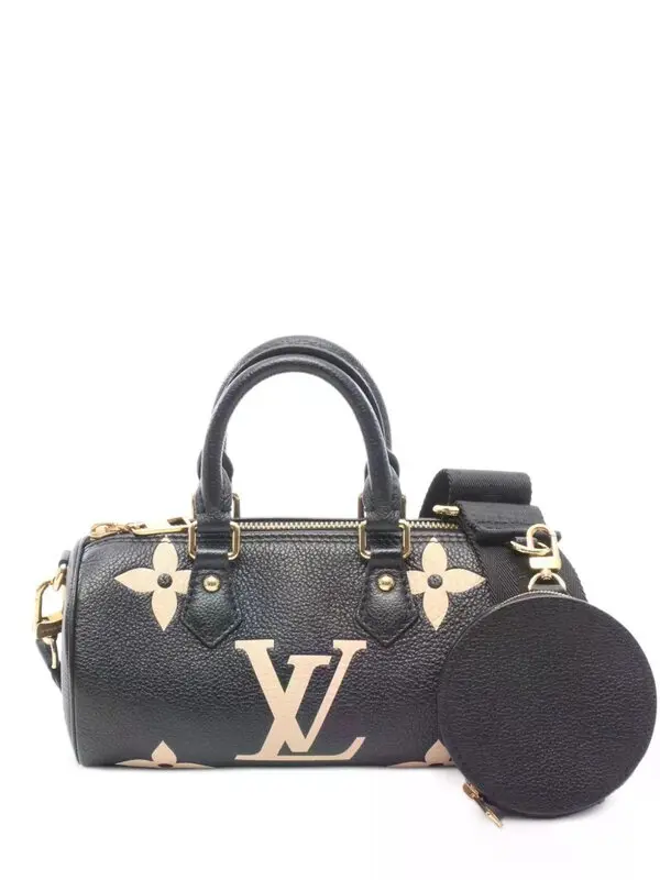LOUIS VUITTON Papillon Bb Two-way Handbag - Black