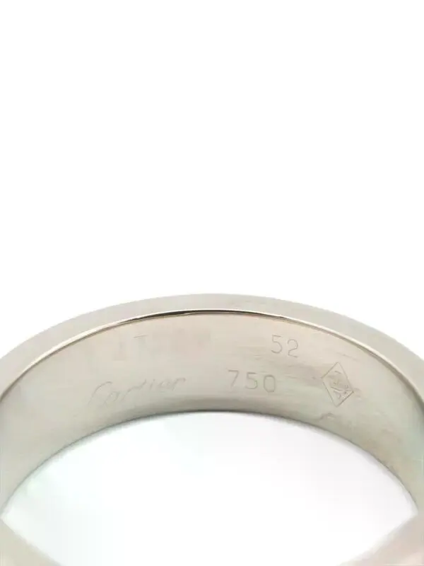 Cartier 18k White Gold Love Screw-detail Ring
