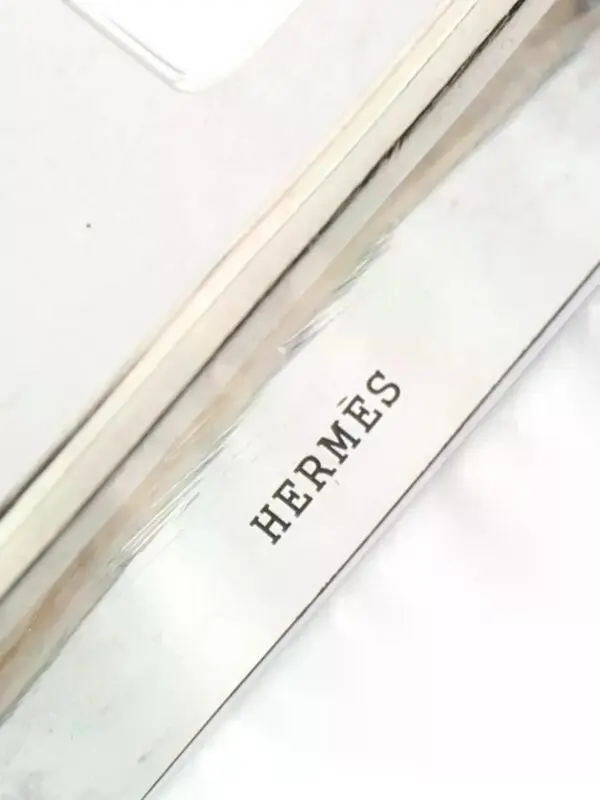Hermès Tuareg H Belt Buckle - Silver