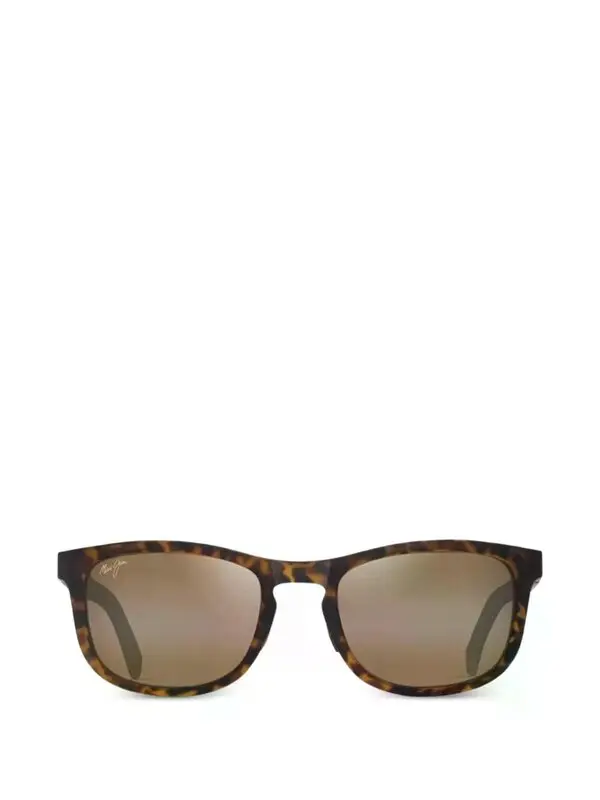 Maui Jim Aliali Af Square-frame Sunglasses - Brown