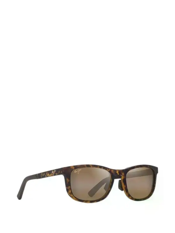 Maui Jim Aliali Af Square-frame Sunglasses - Brown