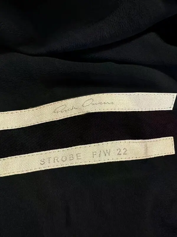 Rick Owens One-shoulder Blouse Asymmetrical Draped Design