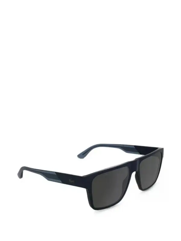 Lacoste Square Frame Sunglasses With Logo Plaque