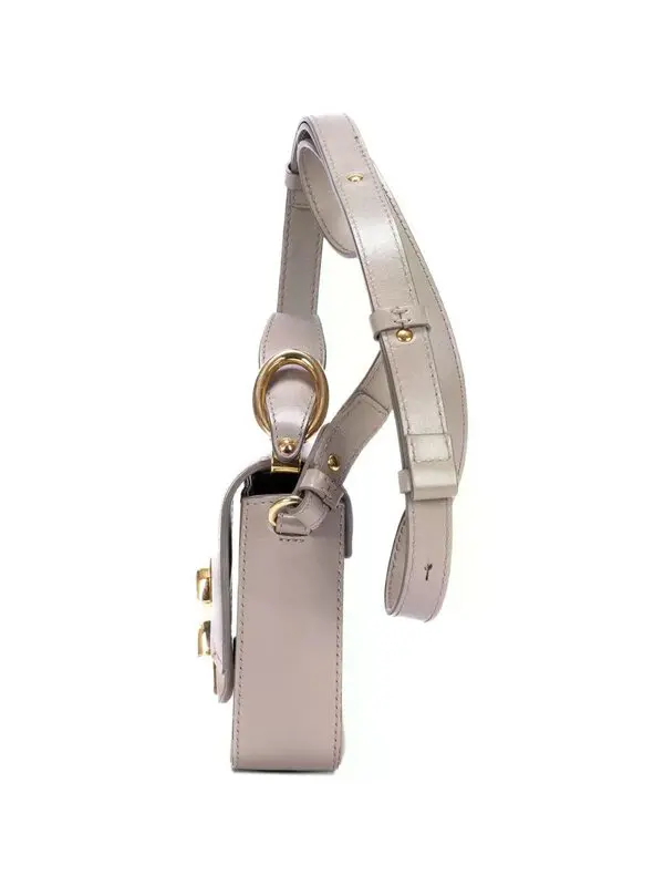 Chloé Mini C Shoulder Bag - Grey
