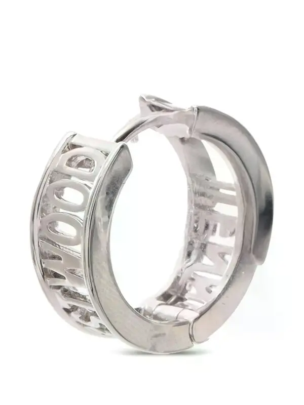 VIVIENNE WESTWOOD Westminster Orb Hoop Earring