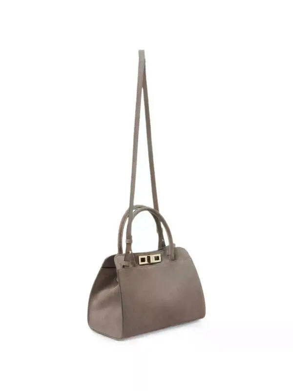 Fabiana Filippi Turn-lock Suede Tote