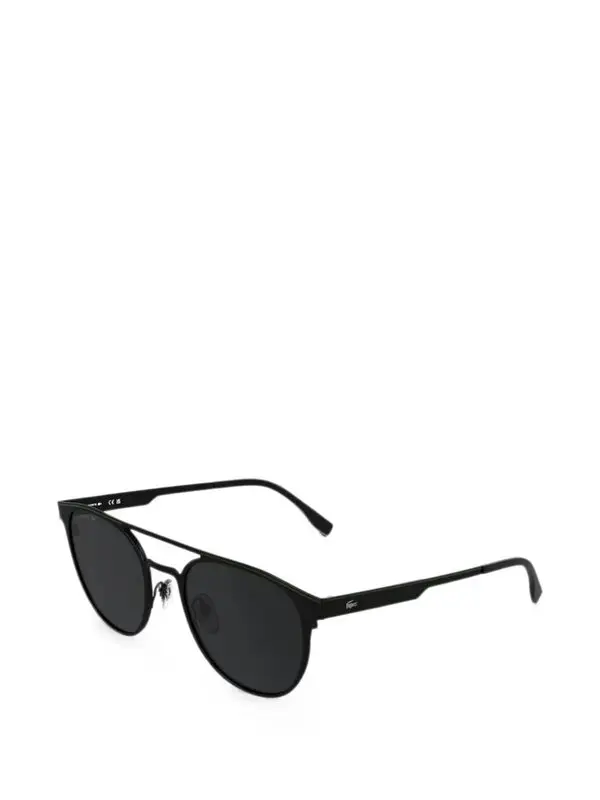 Lacoste Double-bridge Round-frame Sunglasses