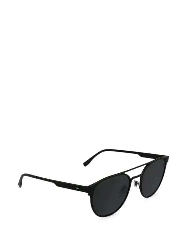 Lacoste Double-bridge Round-frame Sunglasses