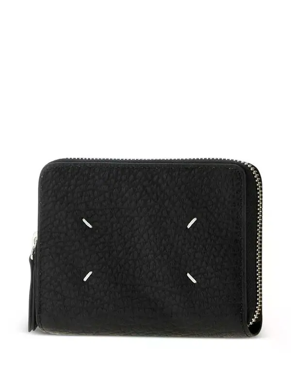 MAISON MARGIELA Four-stitches Pebbled Leather Wallet
