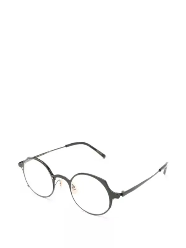 MASAHIRO MARUYAMA Round Frame Eyeglasses - Black