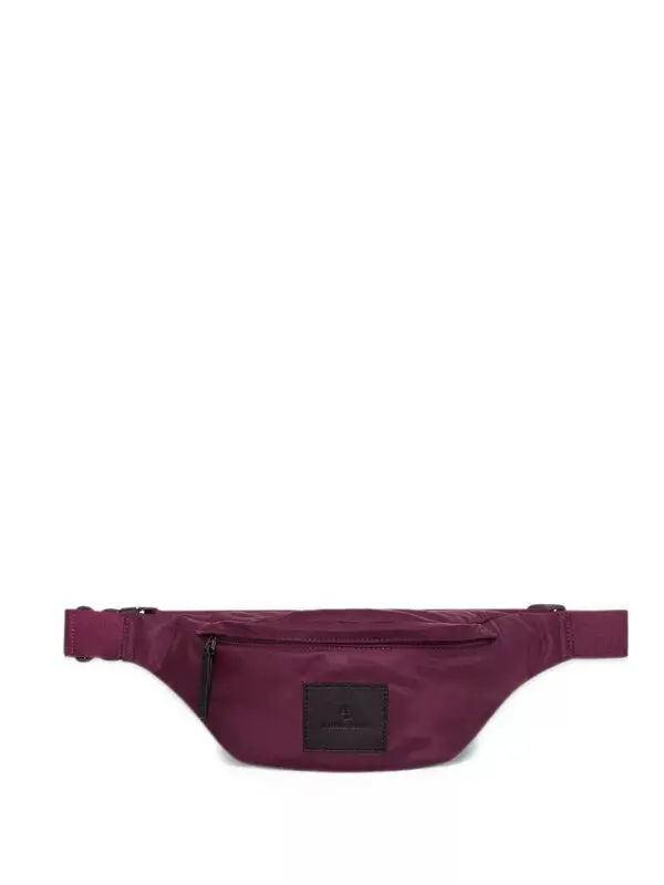 ANINE BING Leon Small Waist Bag In Nylon - Red